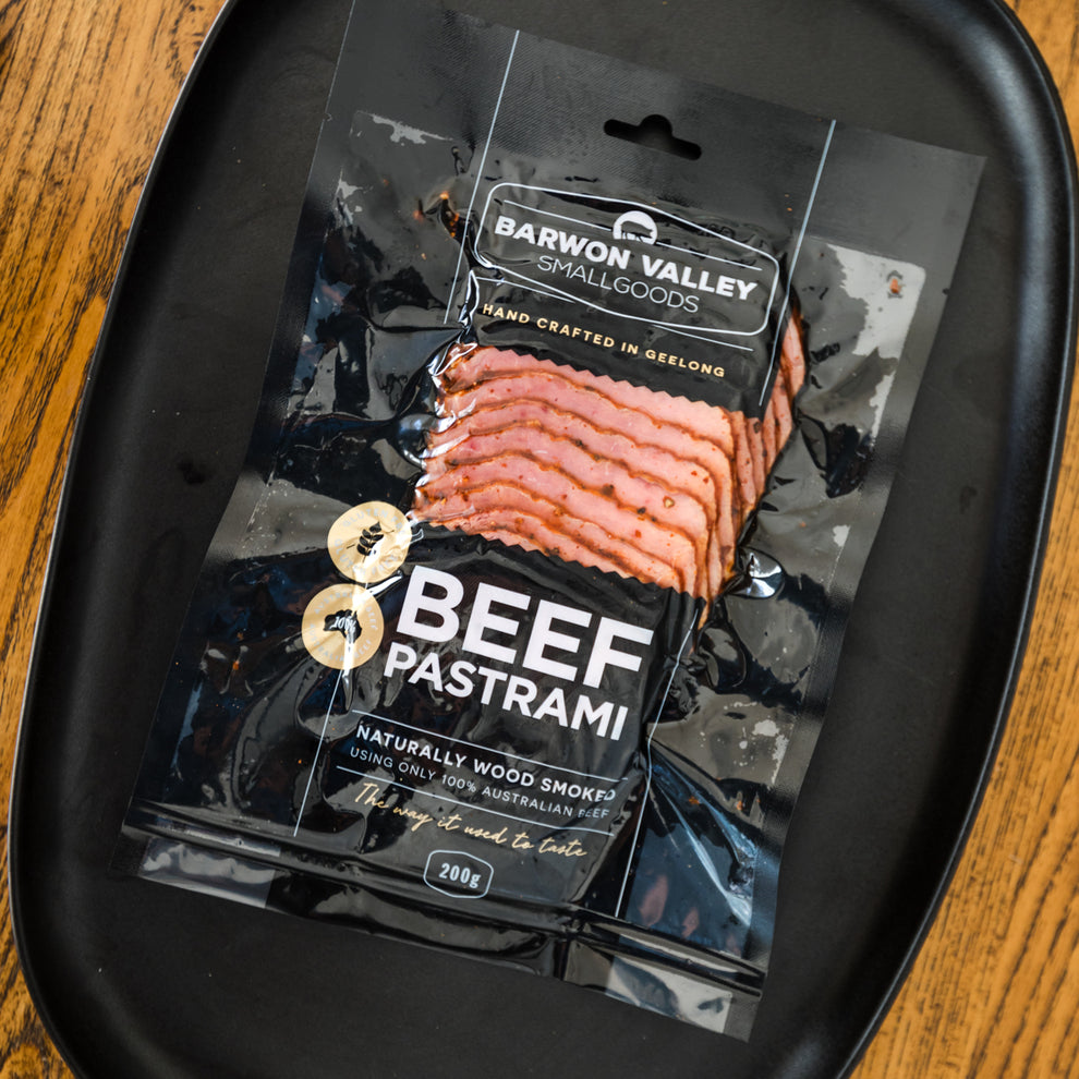 200g Sliced Pastrami Packets – Barwon Valley