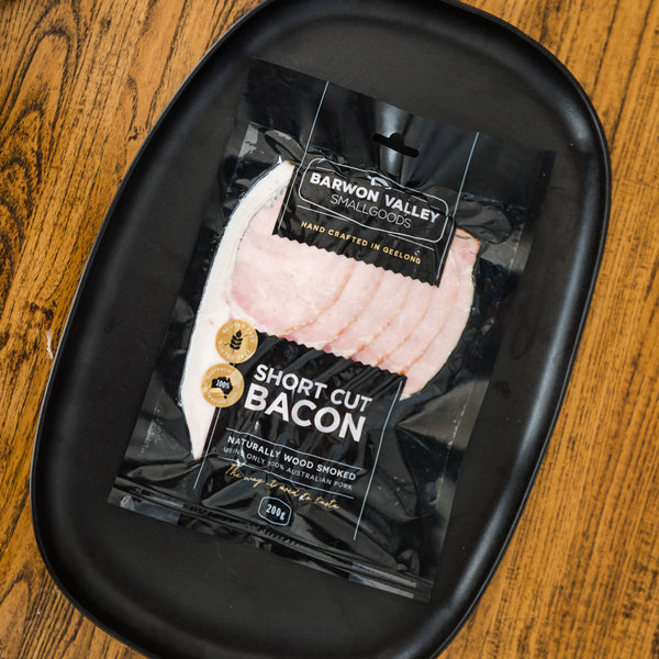 200g Sliced Short Cut Bacon Packets – Barwon Valley